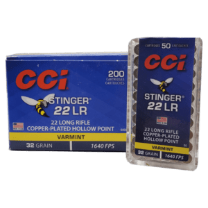 22 Long Rifle - CCI Stinger 32 Gr. CPHP 200 rd. Brick