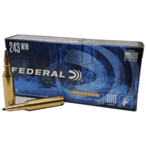 243 Win - Federal Power-Shok 100 Grain Soft Point
