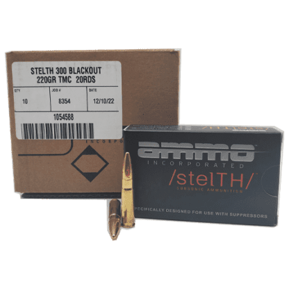 300 Blackout - Ammo Inc STELTH 220 Grain TMC - 200 Rounds