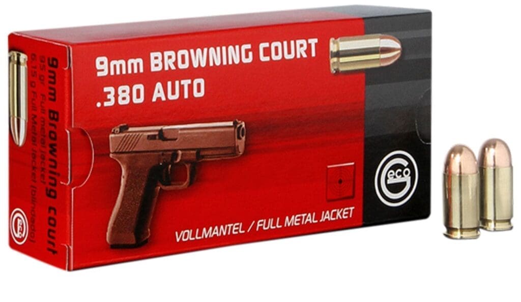 380 Auto - Geco 95 Grain FMJ
