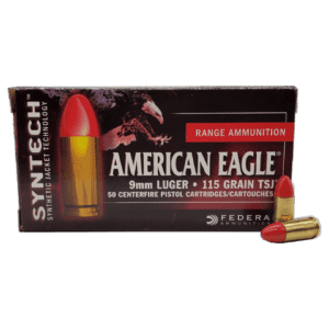 9mm - Federal Syntech Range 115 Grain TSJ