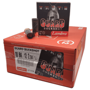 12 Gauge - Lambro 2-3/4″ Guard 00 Buckshot Case