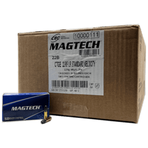 22 Long Rifle - Magtech 40 Grain Lead Round Nose SV - 5000 Rounds
