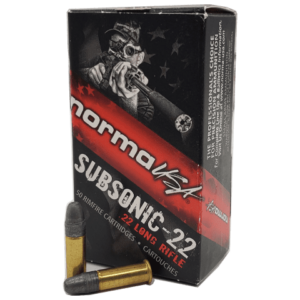 22 Long Rifle - Norma Tac-22 Subsonic 40 Grain LHP