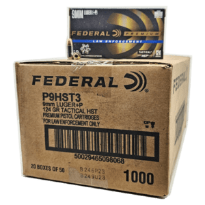 9mm - Federal HST LE 124 Grain +P