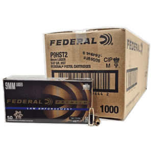 9mm - Federal HST LE 147 Grain Jacketed Hollow Point