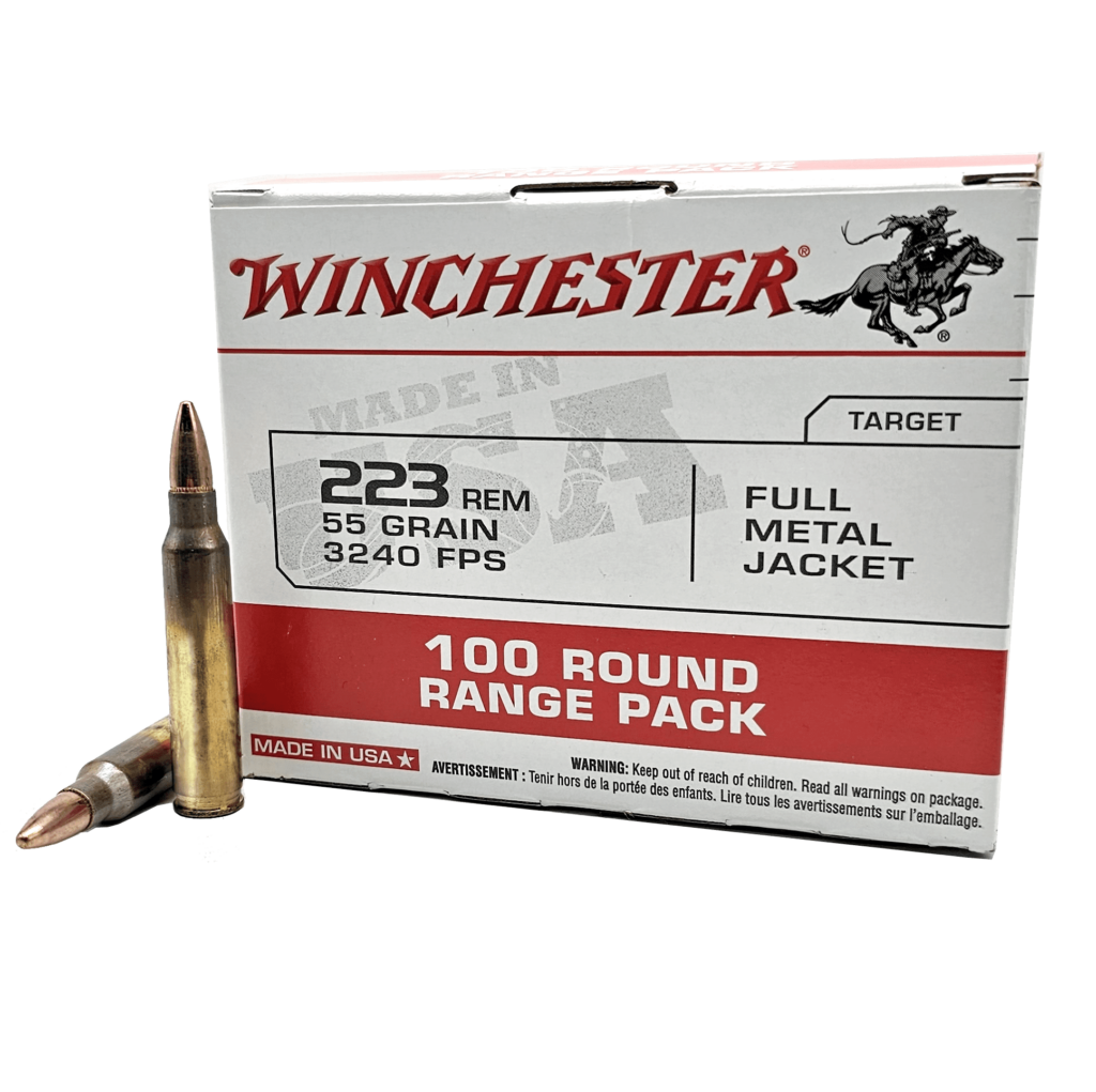 223 Rem - Winchester / Lake City 55 Grain Full Metal Jacket - 100 Rounds - Velocity Ammunition Sales