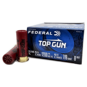 12 Gauge - Federal 2-3/4″ Top Gun #8 Shot - 25 Rounds - Velocity ...