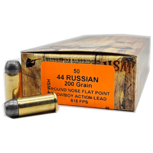 44 Russian - HSM Cowboy Action 200 Grain RNFP - 50 Rounds - Velocity ...
