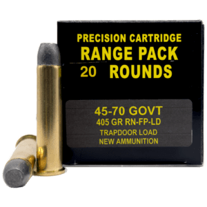 45-70 GOVT - Precision Cartridge 405 Grain RN/FP Lead Trapdoor Load ...
