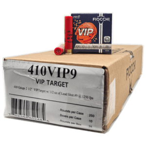410 Gauge - Fiocchi 2-1/2″ Exacta Target Loads #9 Shot