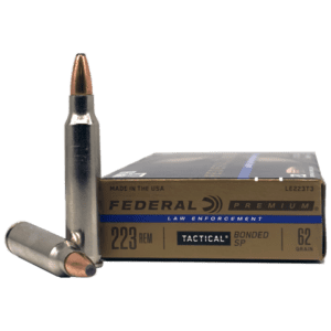 223 Rem - Federal Premium 62 Grain Bonded Soft Point - 20 Rounds ...