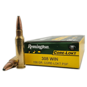 308 Win - Remington Core-Lokt 150 Grain PSP - 20 Rounds - Velocity ...