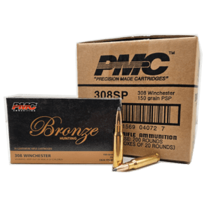 308 Win - PMC Bronze 147 Grain FMJ-BT