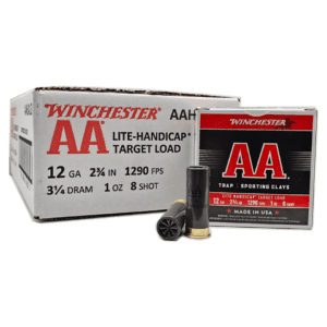 12 Gauge - Winchester AA 2-3/4″ Light Target Load #8 Shot