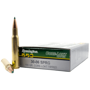 30-06 SPRG - Remington Core-Lokt Tipped 180 Grain - 20 Rounds ...
