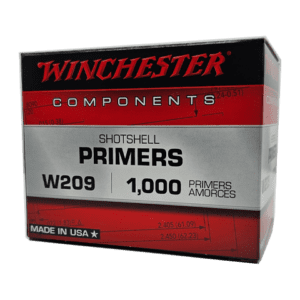 Shotshell Primers - Winchester W209 Primers - 1000 Count - Velocity ...