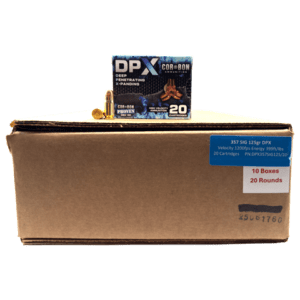 357 SIG - CorBon 125 Grain DPX Hollow Point - 200 Rounds - Velocity ...
