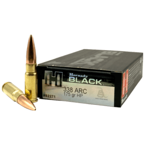 338 Arc - Hornady Black 175 Grain Hollow Point - 20 Rounds - Velocity ...