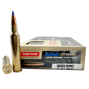 300 PRC - Norma 180 Grain Bond Strike - 20 Rounds - Velocity Ammunition ...