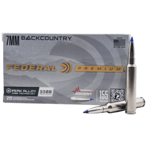 7mm Backcountry - Federal Premium 155 Grain Terminal Ascent - 20 Rounds ...
